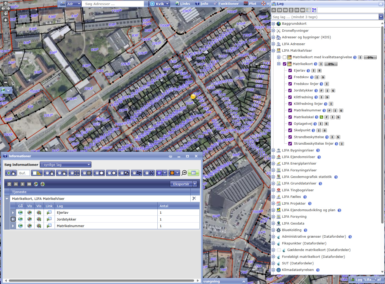 KortViser.dk – WebGIS til ejendom, miljø og infrastruktur | LIFA Digital